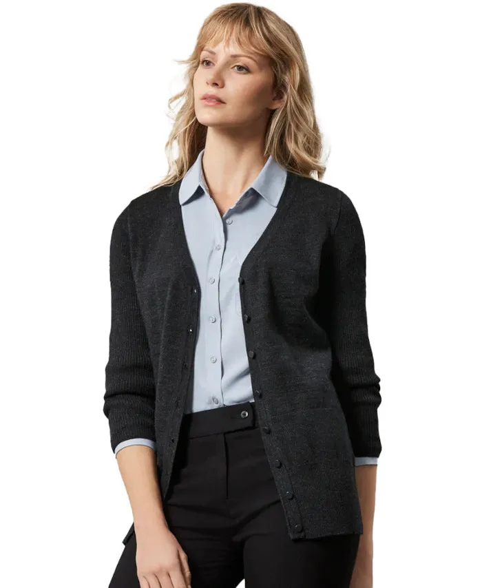 Biz Collection Milano Ladies Cardigan | Workwear Australia | Hip Pocket