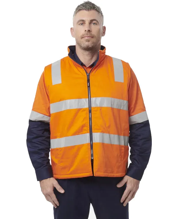 King Gee Originals 3 in 1 Cotton Jacket | Hi-Vis Workwear | Hip Pocket