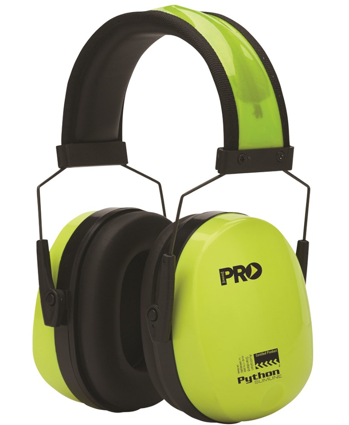 Pro Choice Safety Python Slimline Earmuffs Class 5, -31db | Earmuffs in ...