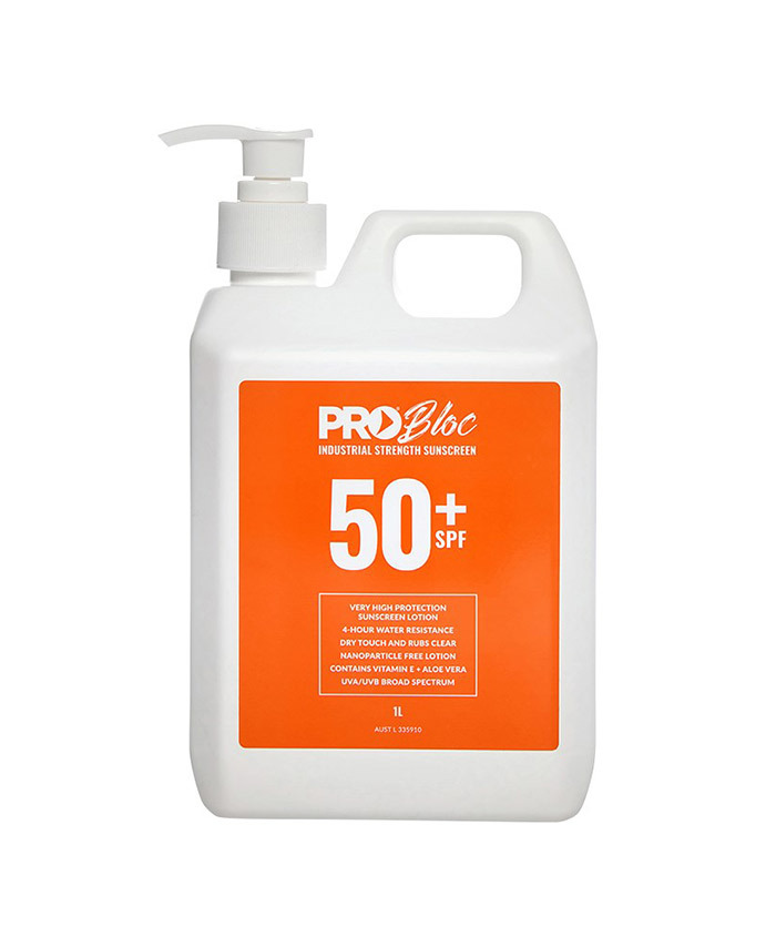 Pro Choice Probloc SPF 50+ Sunscreen 1L Pump Bottle | Hip Pocket