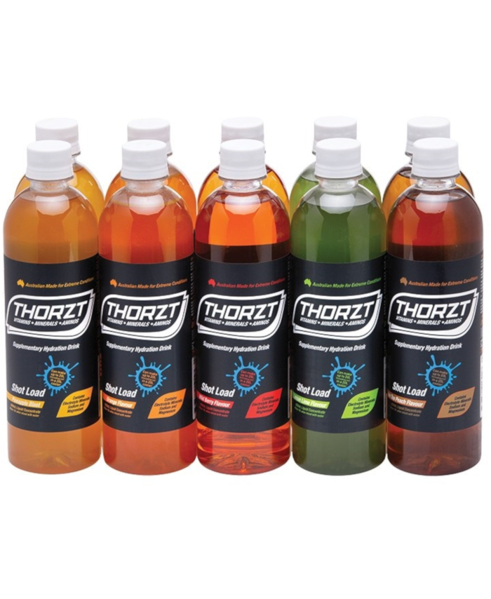 Thorzt 600mL Liquid Concentrate Bottle | Hydration Drink | Hip Pocket